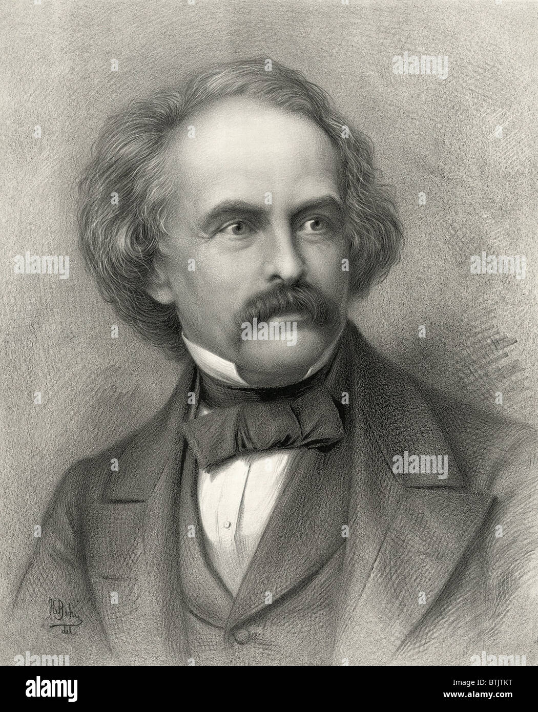 Nathaniel hawthorne portrait hi-res stock photography and images - Alamy