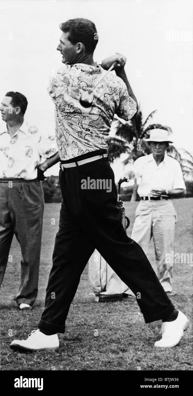 Ted Williams of the Boston Red Sox, ca. 1951 Ted Williams gets batting ...