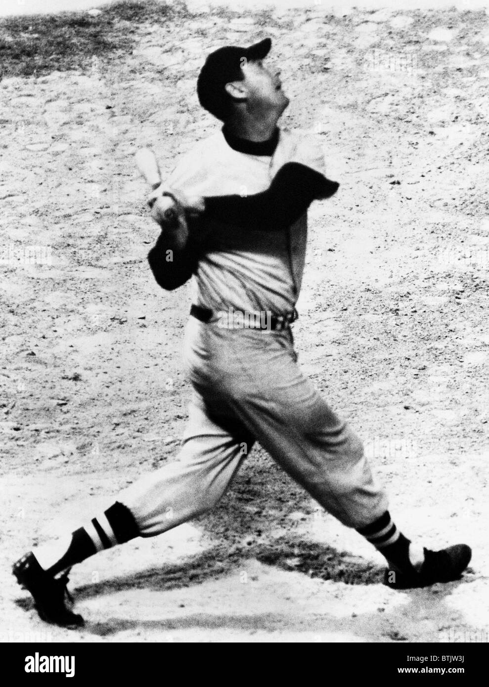 Ted Williams of the Boston Red Sox, Aug 11, 1958 Ted Williams gets ...