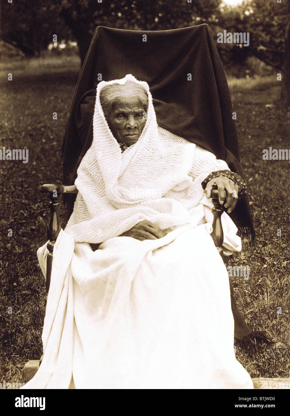 Harriet Tubman (1820-1913) in old age, 1911. African American Tubman ...