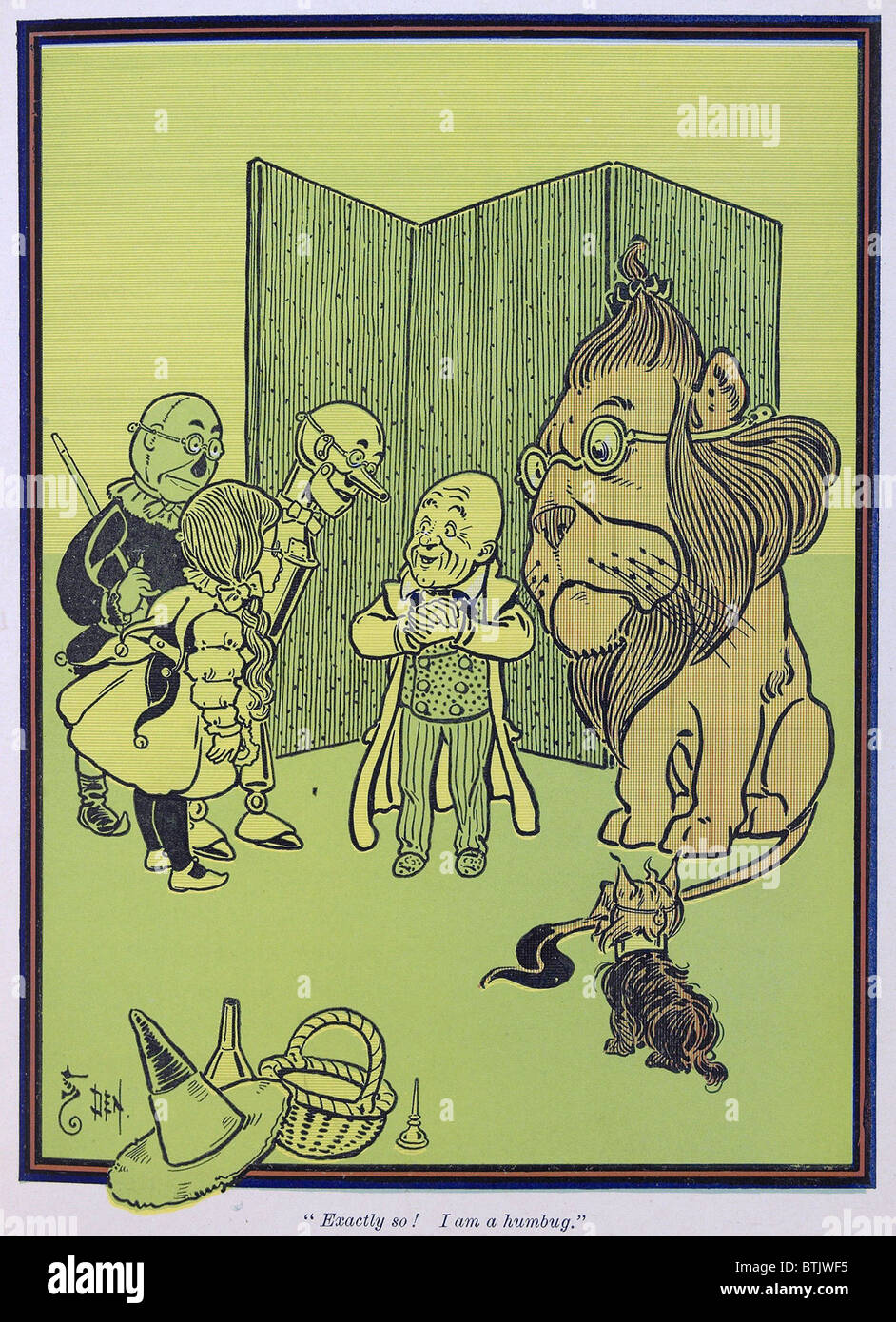 "Wonderful Wizard of Oz" characters, created by Frank Lyman Baum in ...