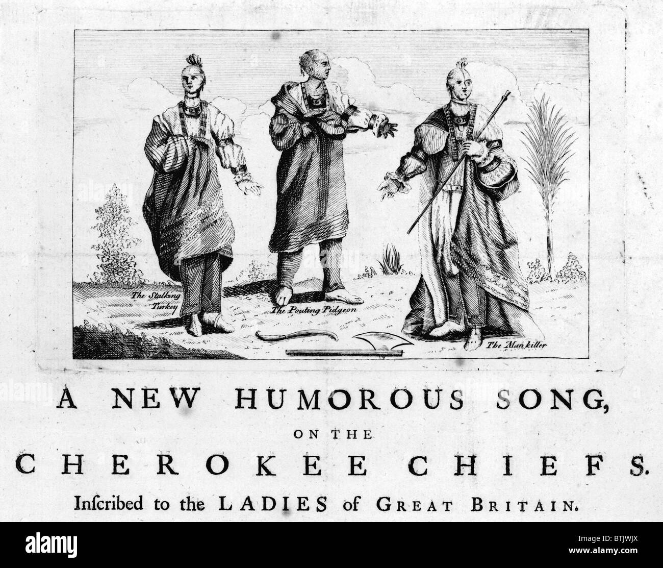 Cherokee indian and 18th century hi-res stock photography and images ...