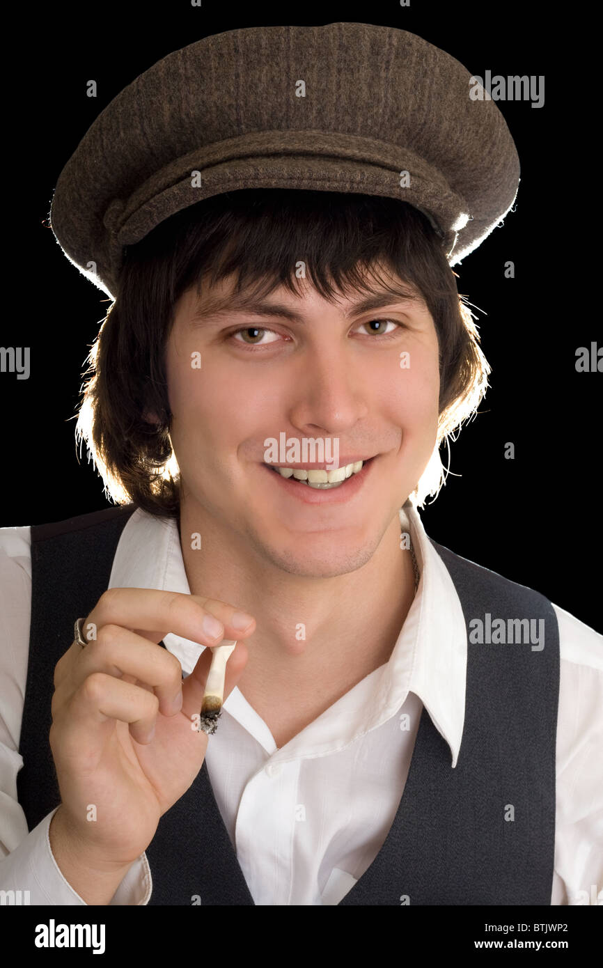 Handsome Smiling Man Clean Shaven High Resolution Stock Photography and ...