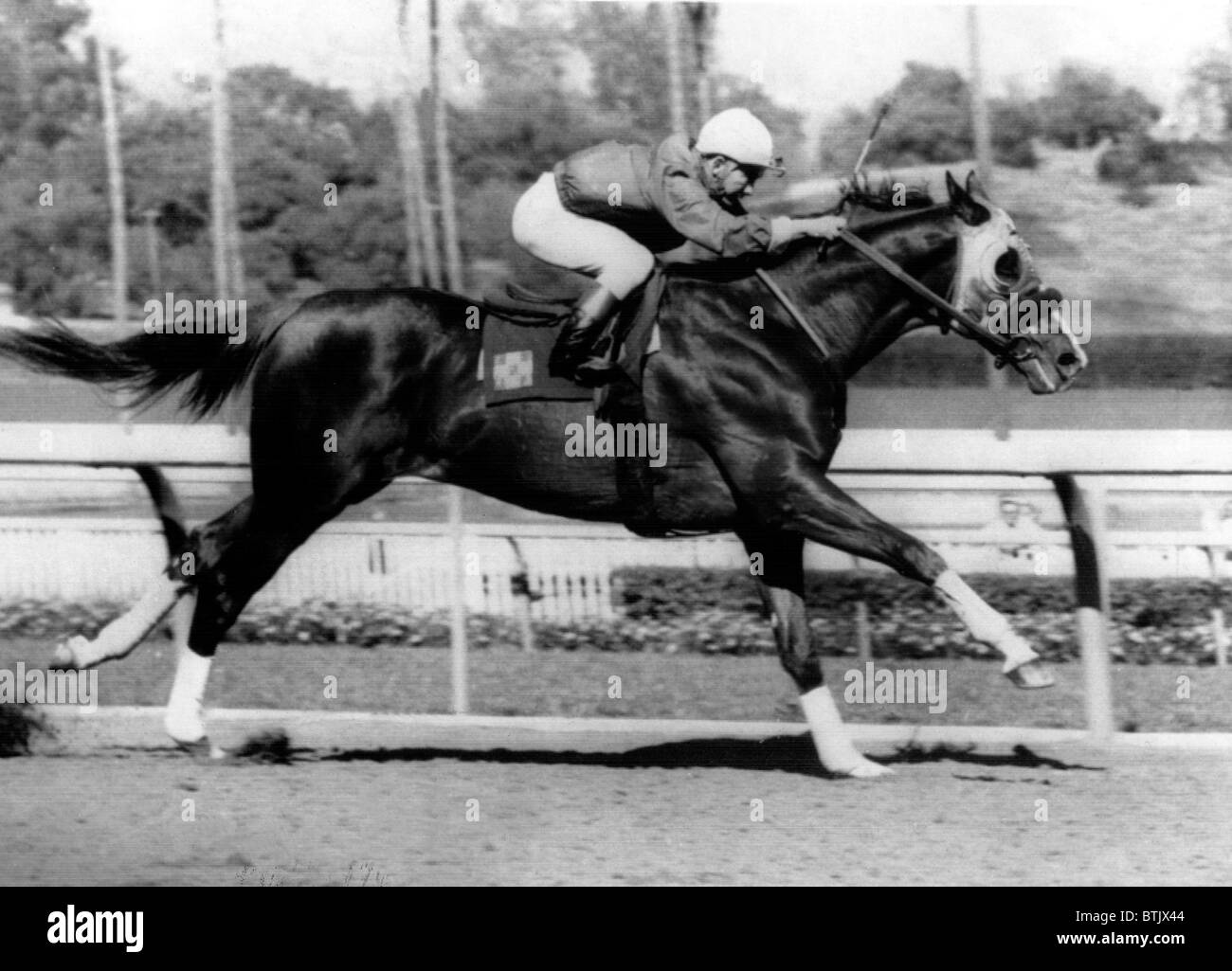 Willie Shoemaker, riding Royal Orbit, June 12, 1959 Stock Photo - Alamy