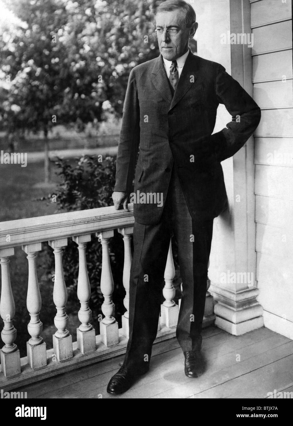 Young Woodrow Wilson President Woodrow Wilson Collection Of Photo