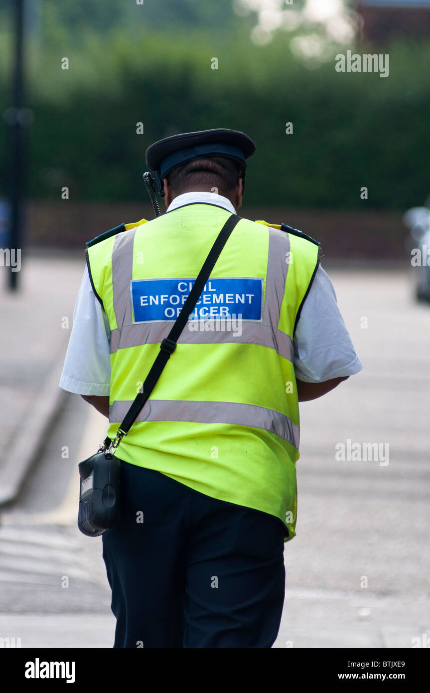 Civil Enforcement officer seen in Enfield, London, UK Stock Photo - Alamy