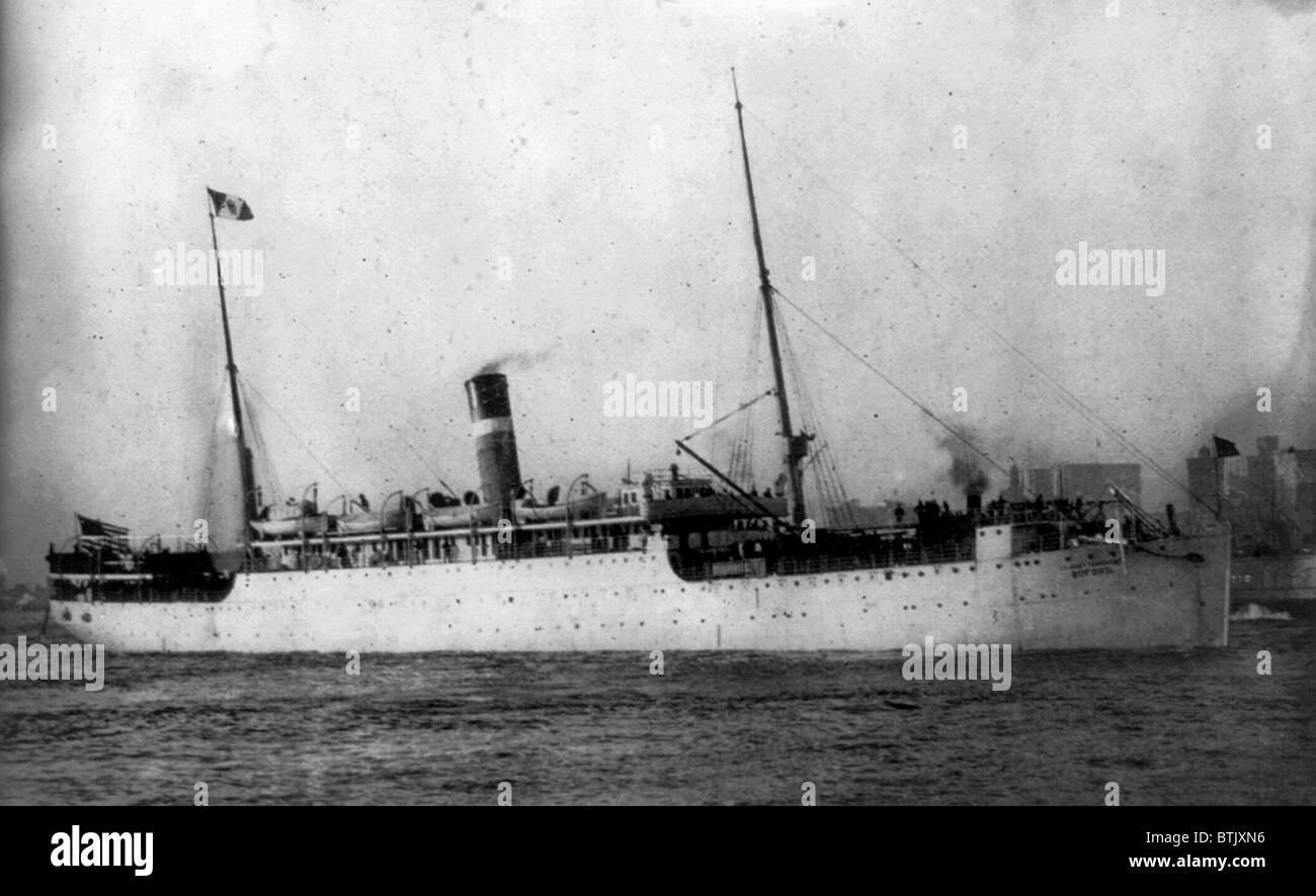 U.S. Army transport BUFORD, the "Soviet Ark," used to deport aliens to ...