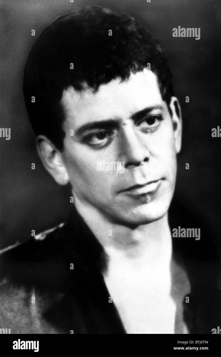Lou Reed, ca 1980s Stock Photo - Alamy