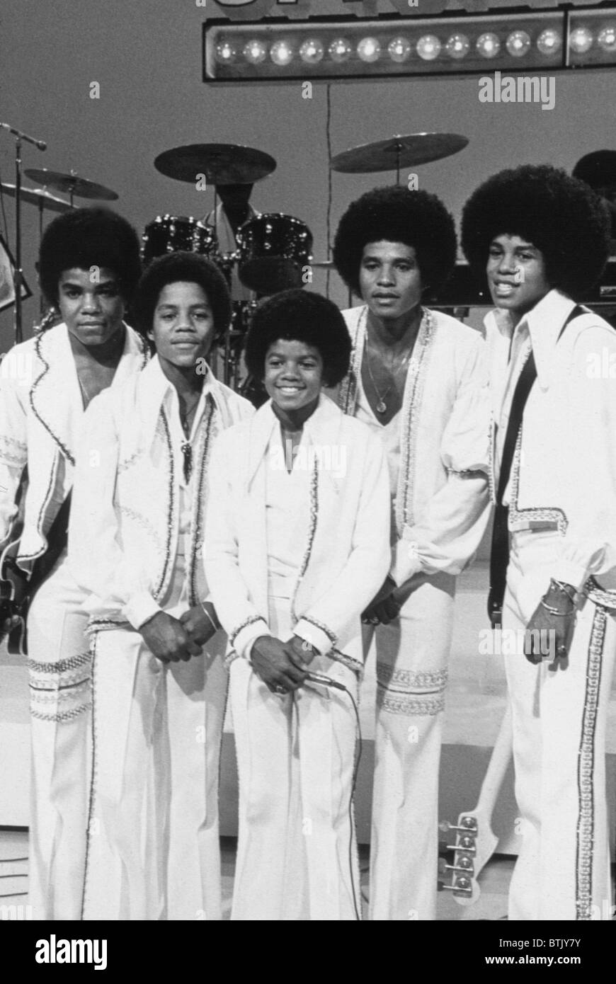 JACKSON FIVE, THE: group portrait shot, 1972 Stock Photo - Alamy
