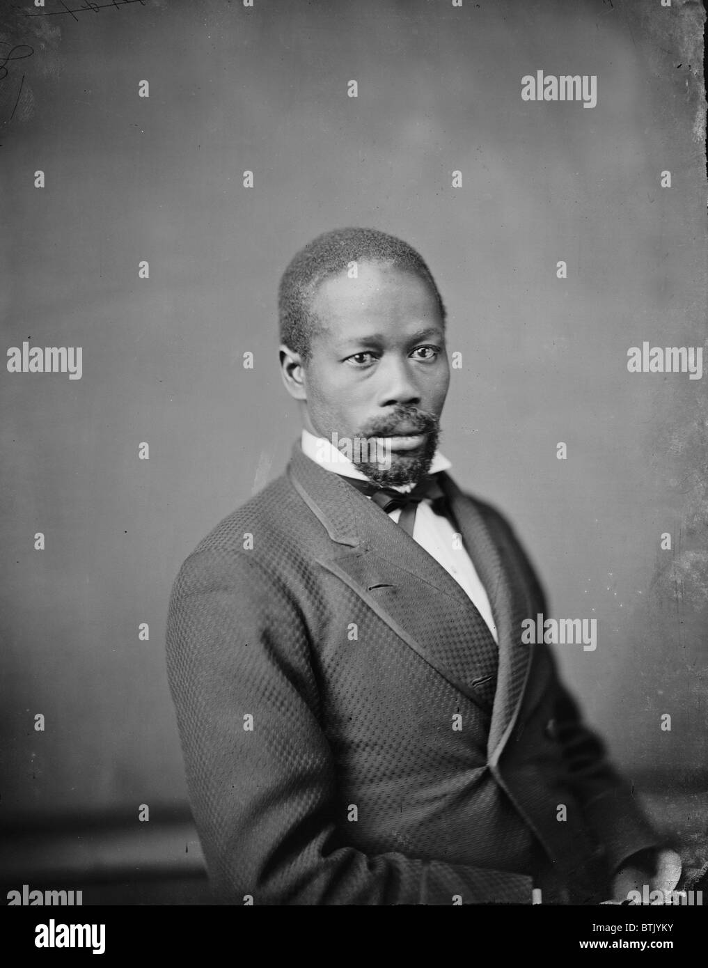 Portrait of an African American man, Honorable Jeremiah Haralson ...
