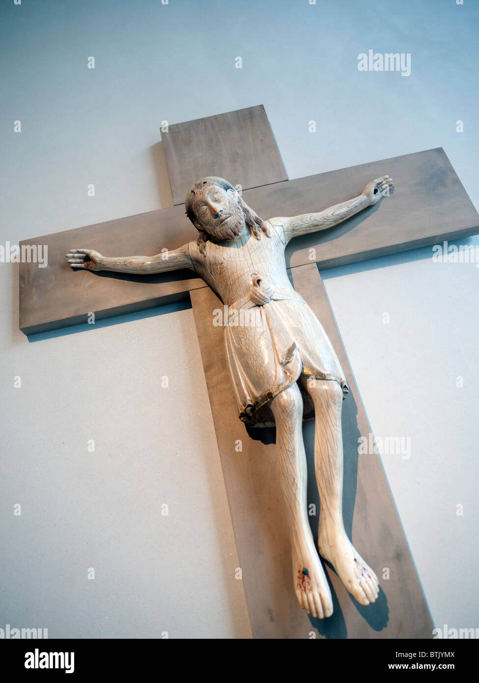 Ivory crucifix from twelfth century hi-res stock photography and images ...