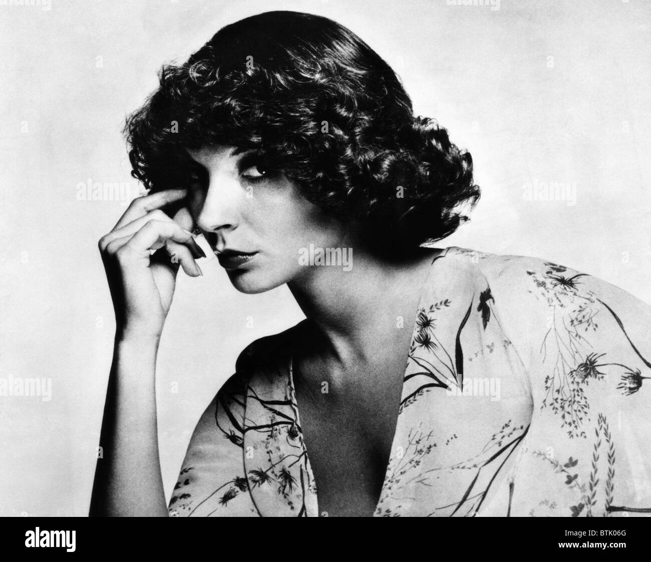 Perm hair 1970s Black and White Stock Photos & Images - Alamy