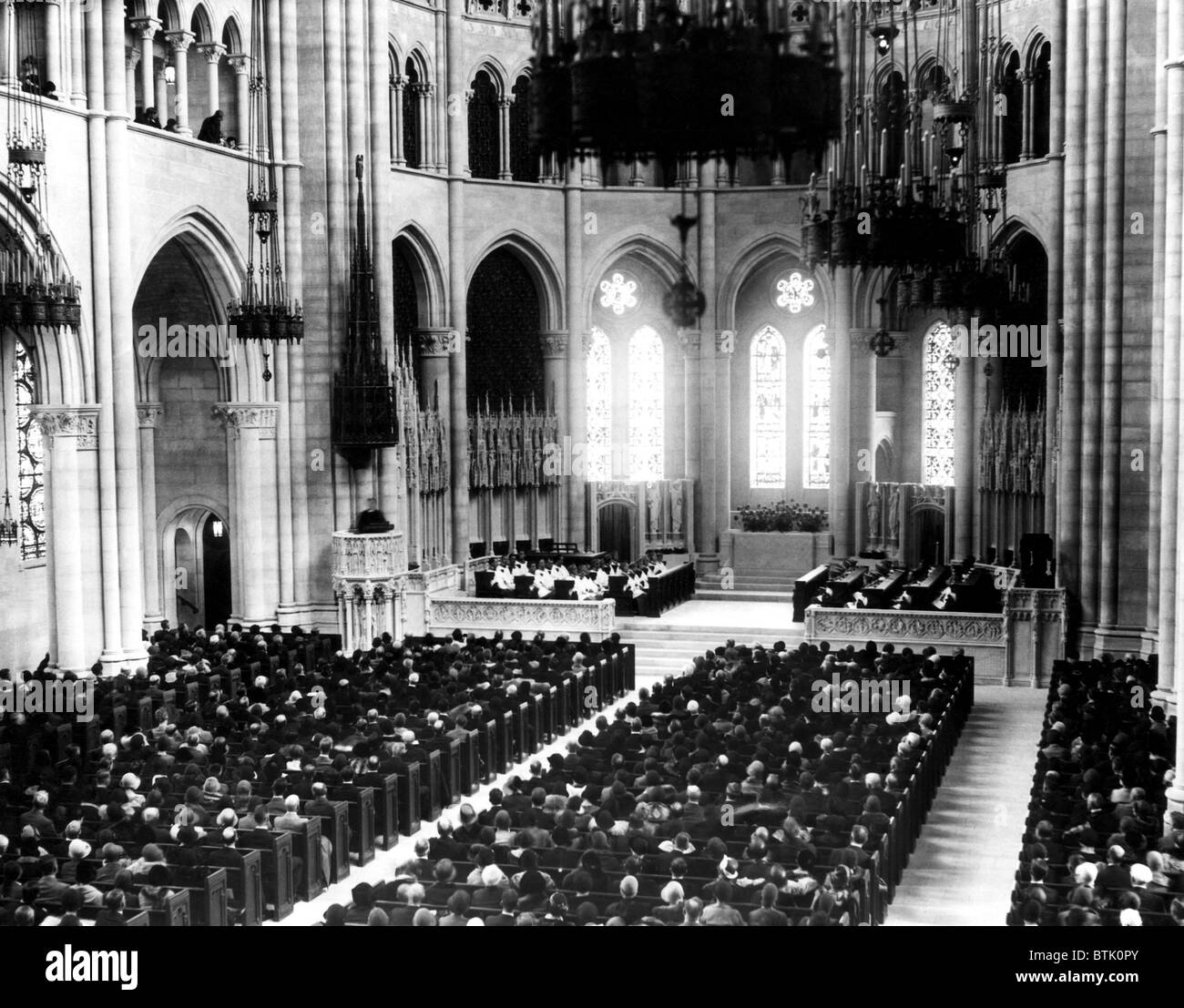 Rockefeller Church, at Riverside Drive and 122nd Street. New York City ...