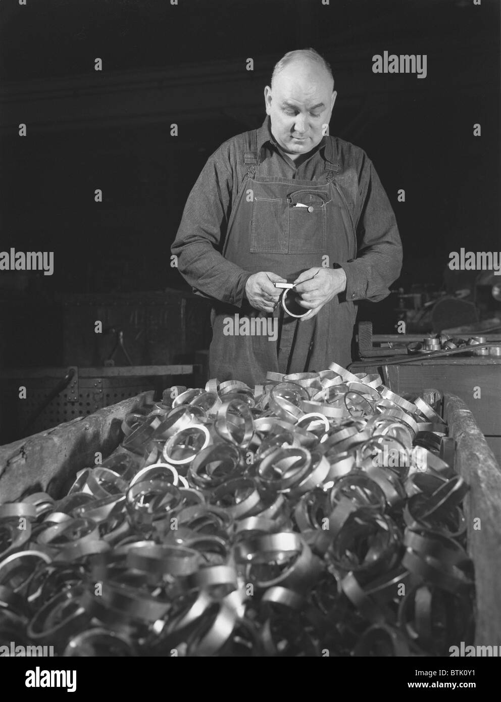 Conversion, copper and brass processing, gaging copper rotating bands ...