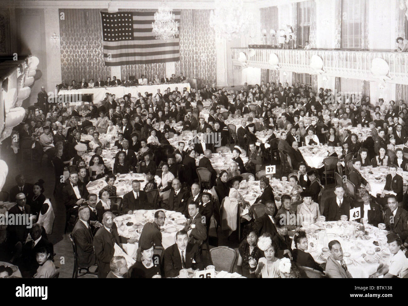 NAACP awarded its highest honor, Spingarn Medal, to actor Paul Robeson ...