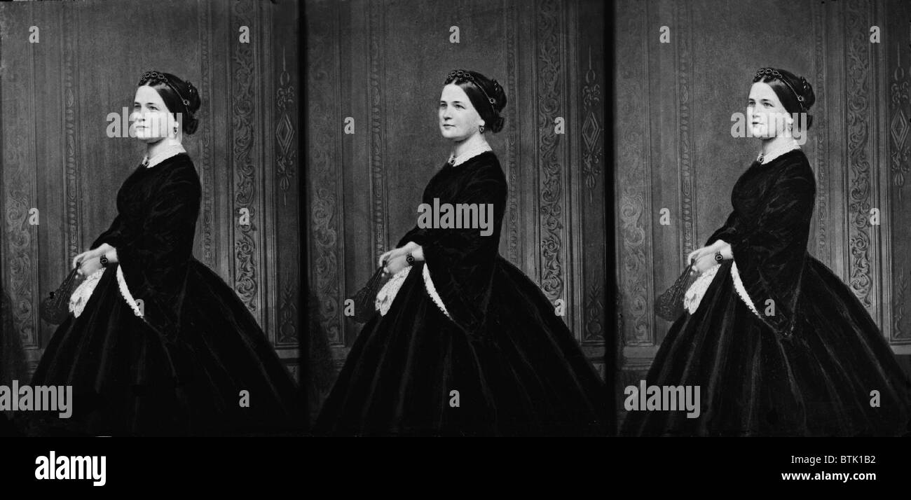 Wife of abraham lincoln hi-res stock photography and images - Alamy