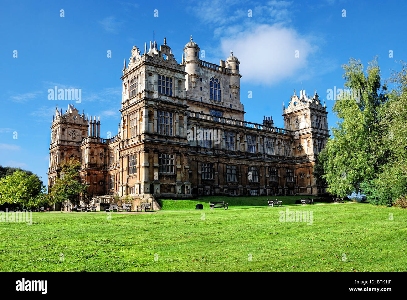 wollaton hall nottingham england uk Stock Photo - Alamy