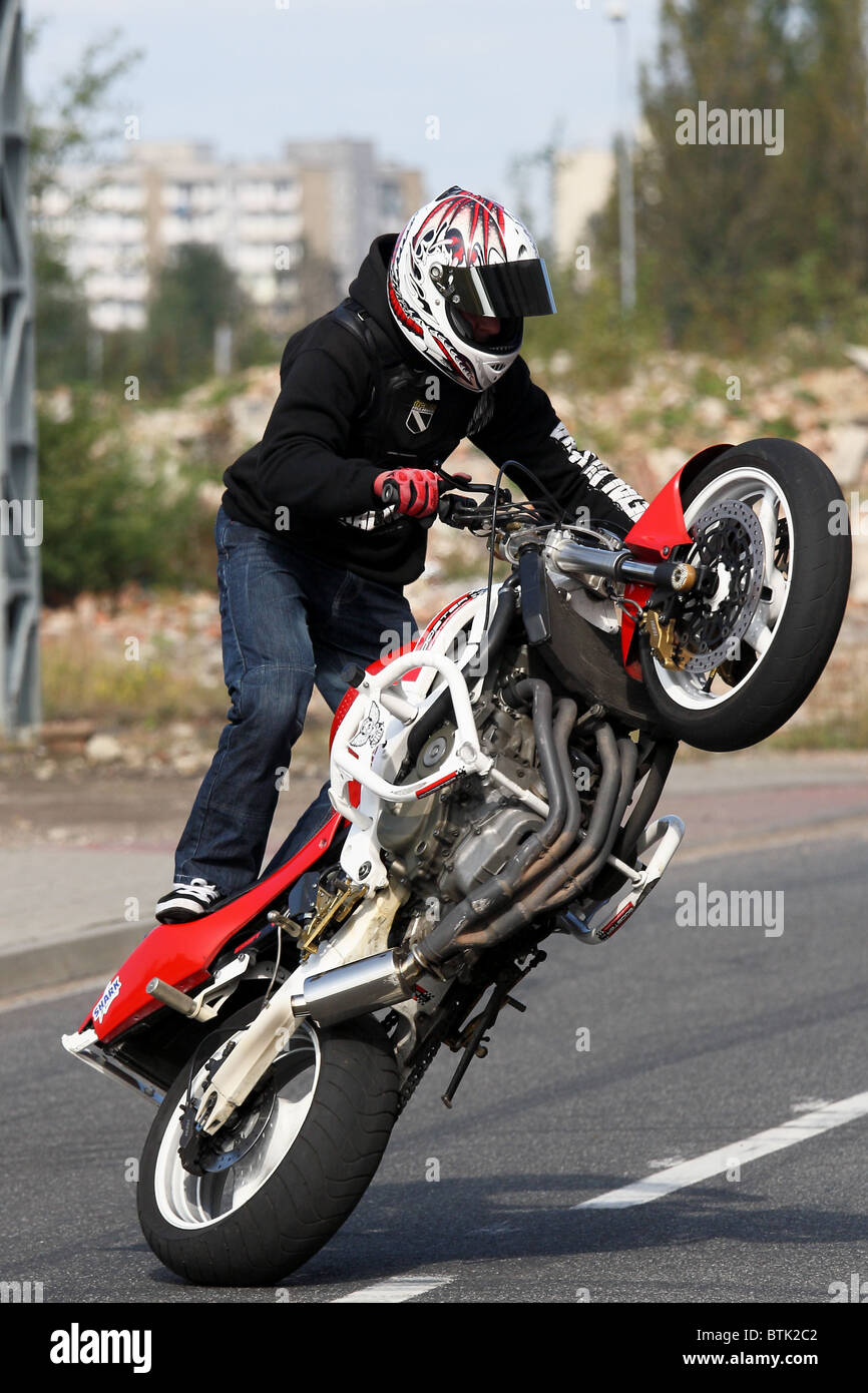 Honda motorbike hi-res stock photography and images - Alamy