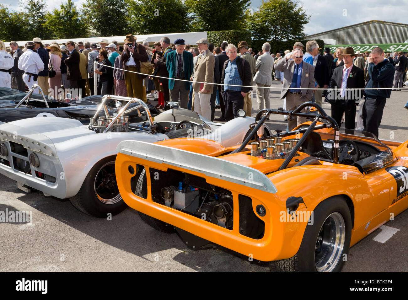 Competitor cars from the 2010 Goodwood Revival Whitsun Trophy race ...