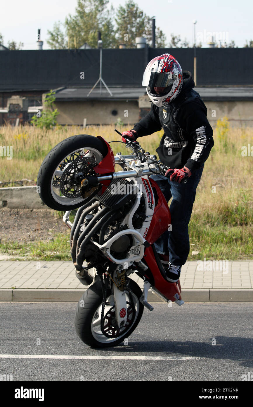 Honda motorbike hi-res stock photography and images - Alamy