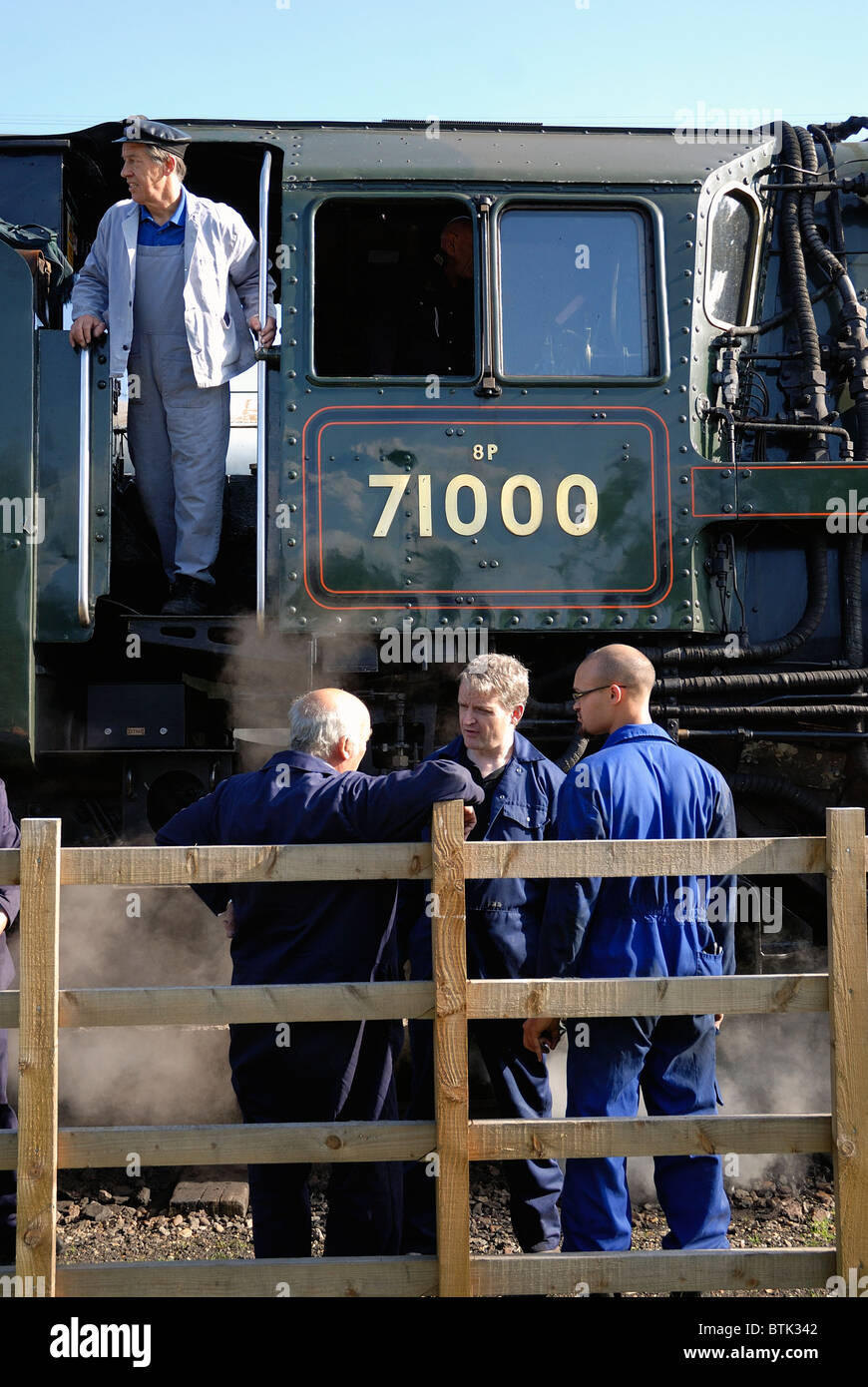 71000 duke of Gloucester great central railway loughborough england uk ...