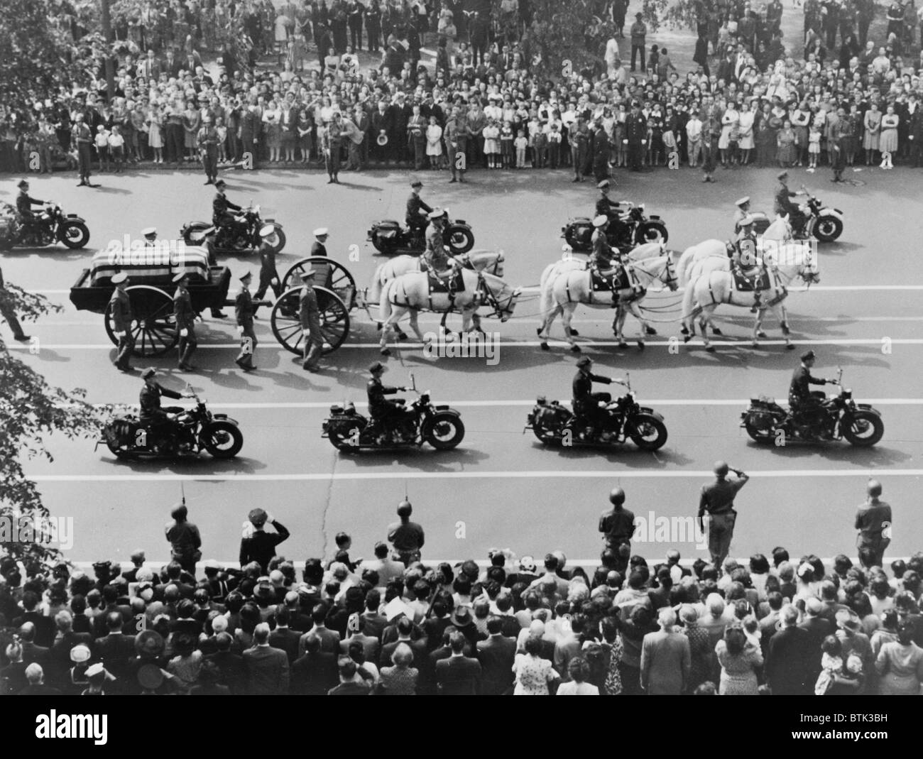 Fdr funeral Black and White Stock Photos & Images - Alamy