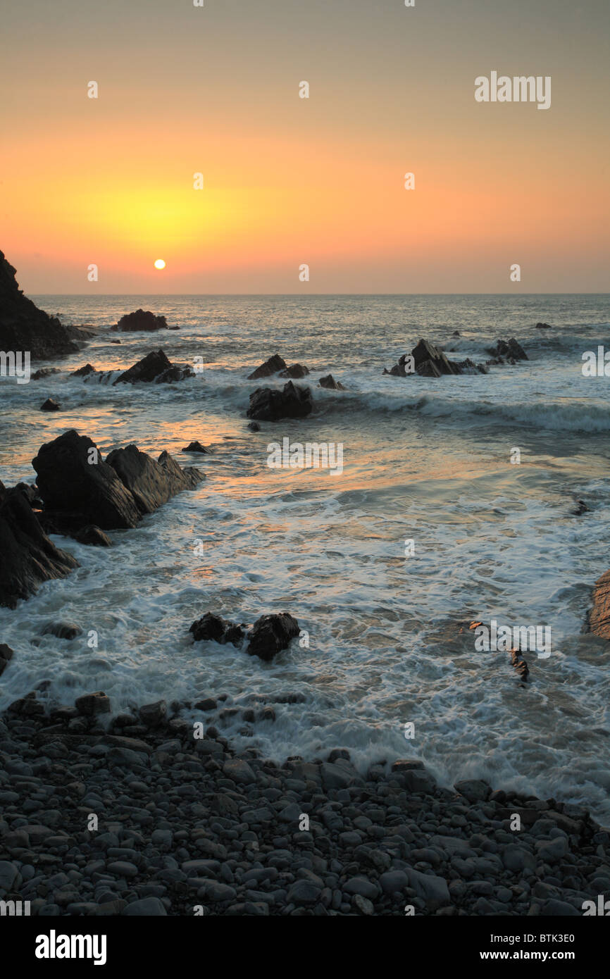 North devon coast rocks rocky hi-res stock photography and images - Alamy