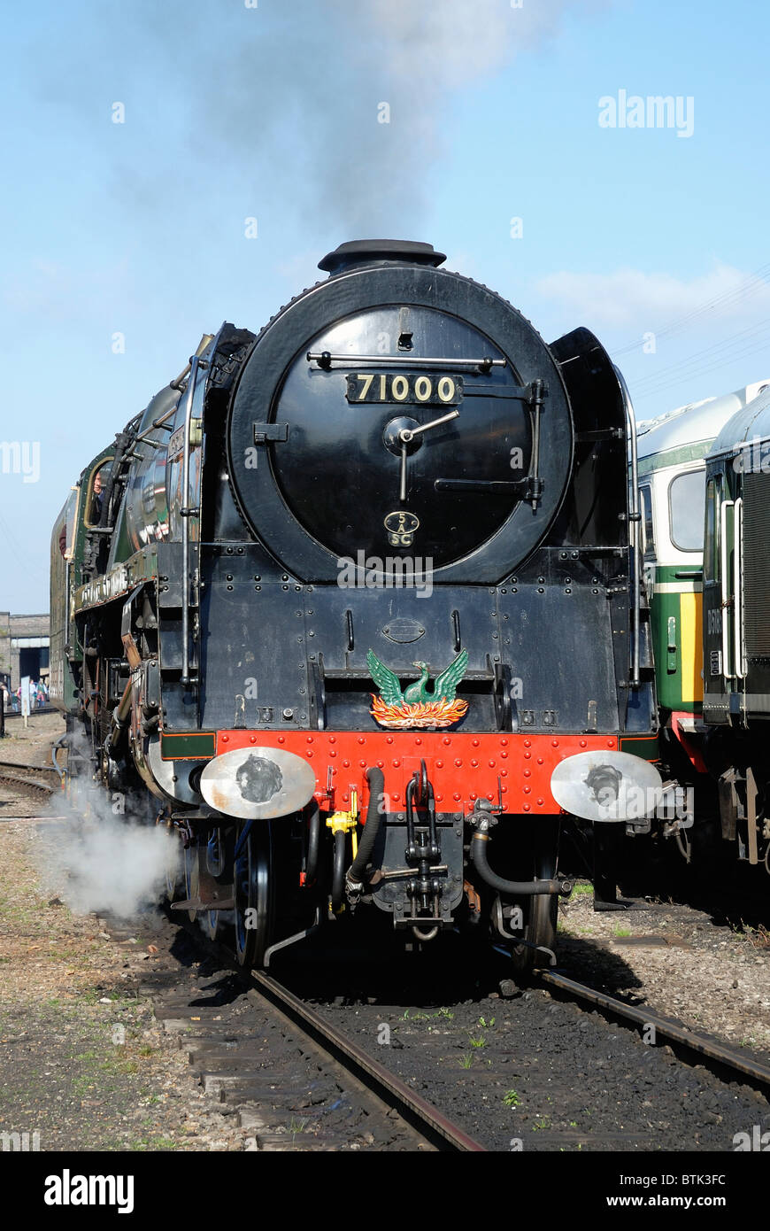 71000 Duke Gloucester Steam Locomotive High Resolution Stock ...