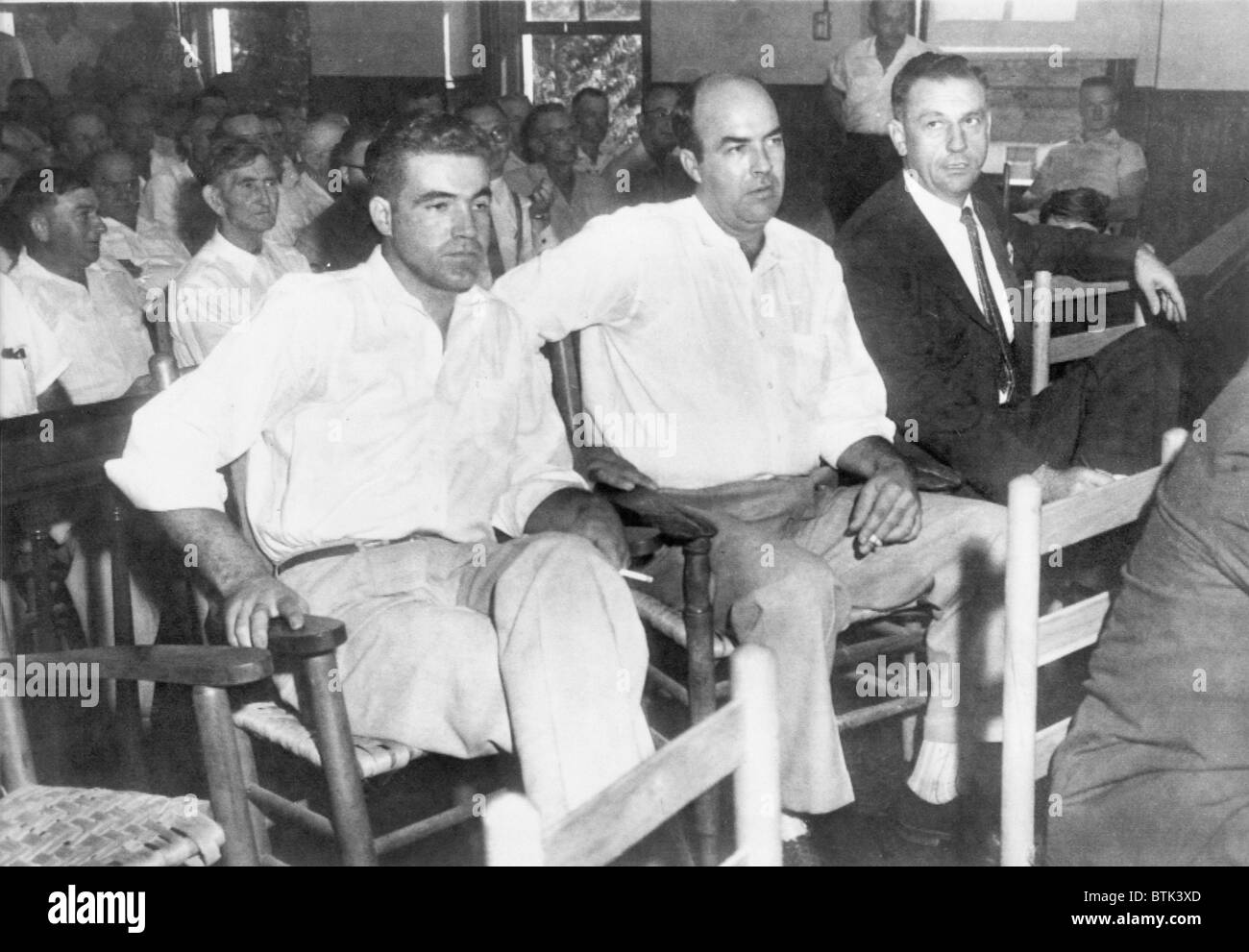 Roy Bryant and J.W. Milam, were charged with murdering African American ...