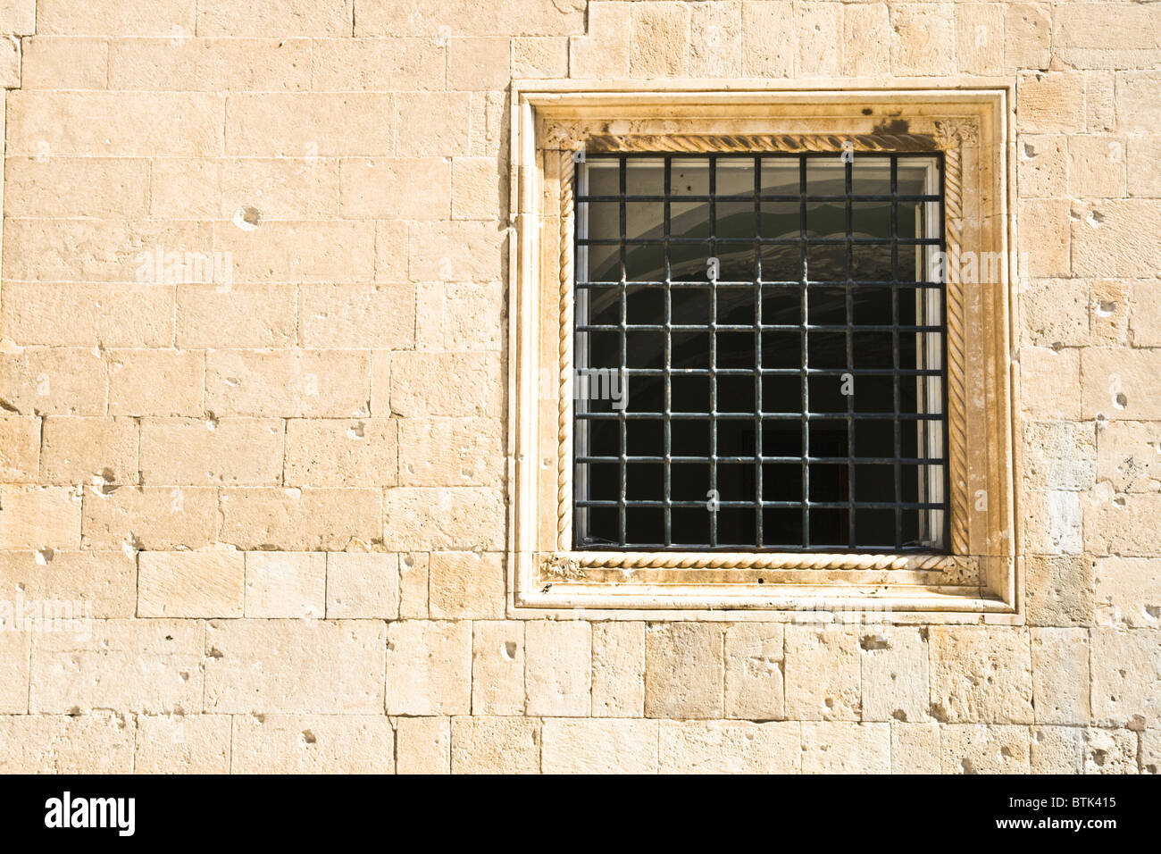 Window with bars Stock Photo - Alamy