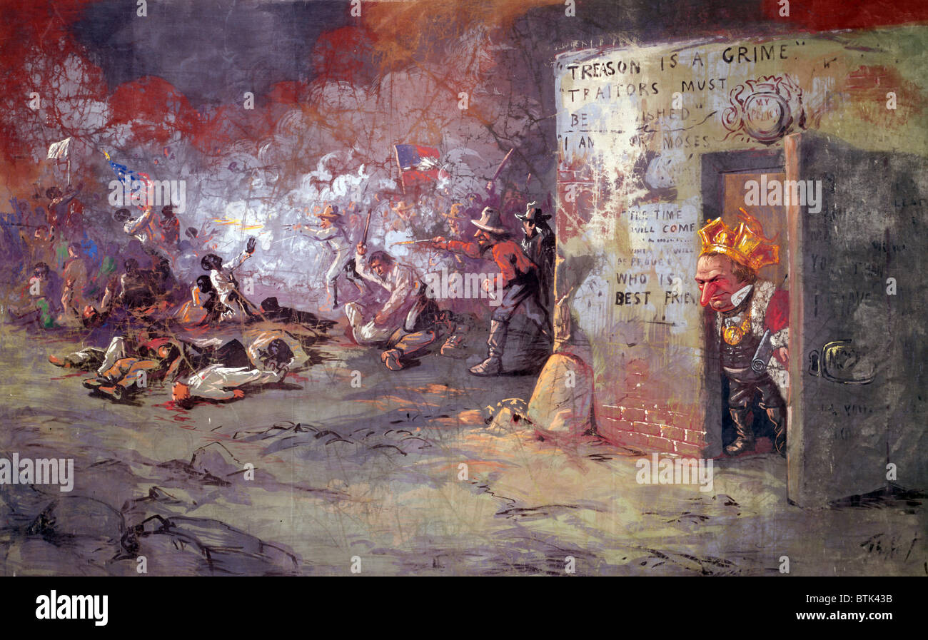African american riot painting hi-res stock photography and images - Alamy