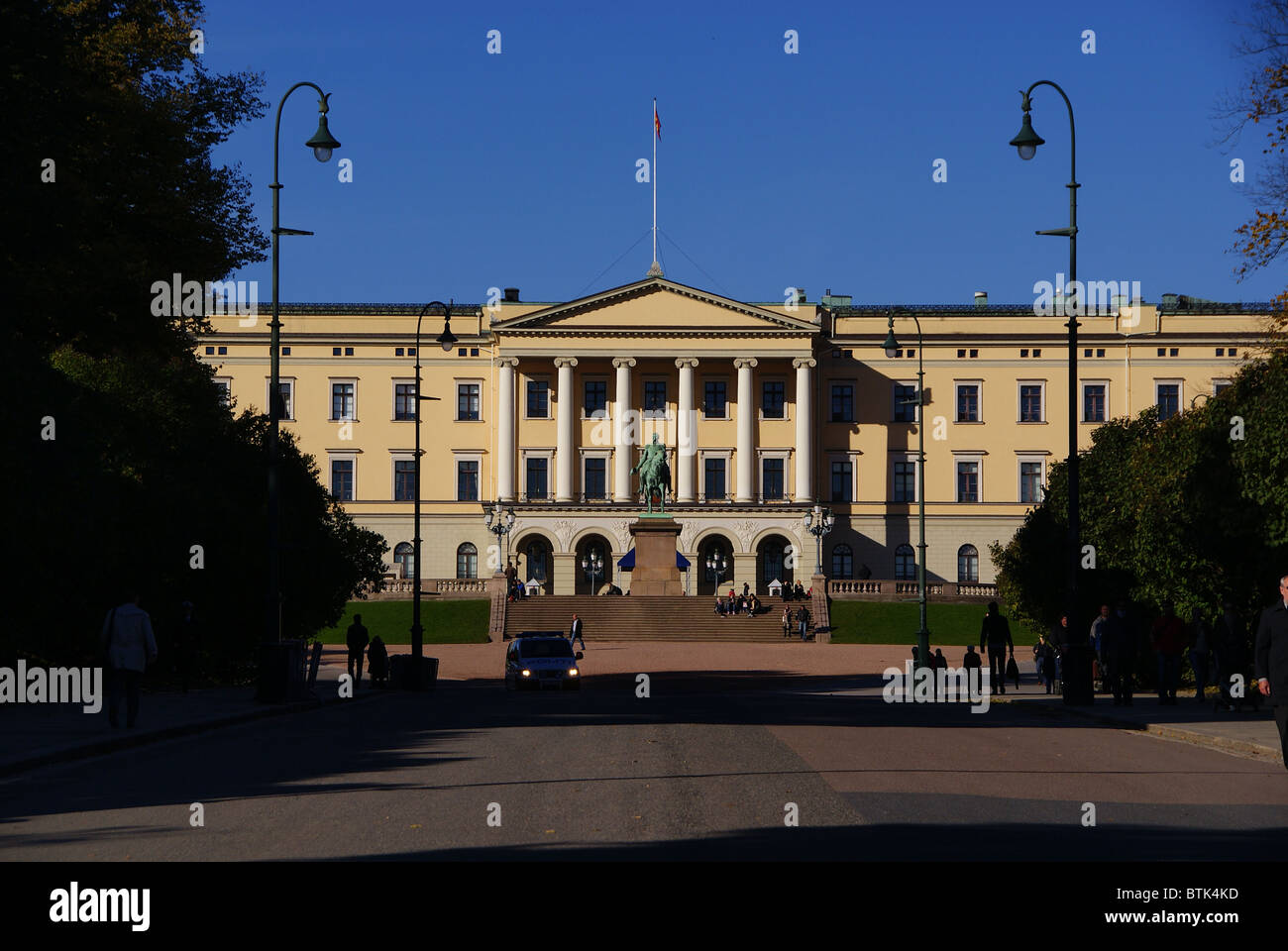 Oslo Royal Palace Stock Photo - Alamy