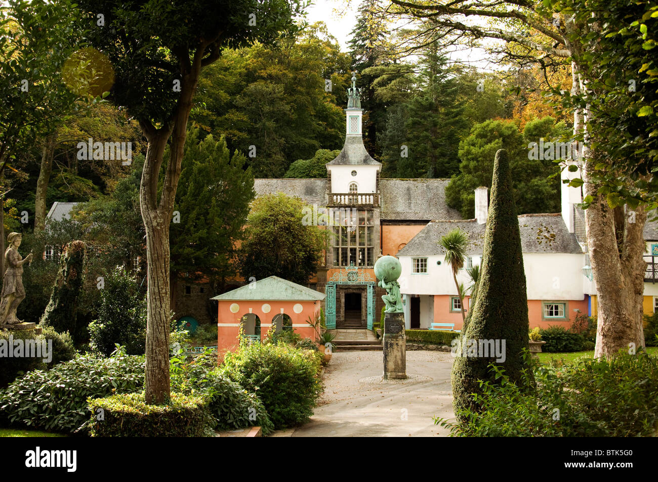 The Town Hall at Portmeirion ("The Village" in the original 1960s television series "The ...