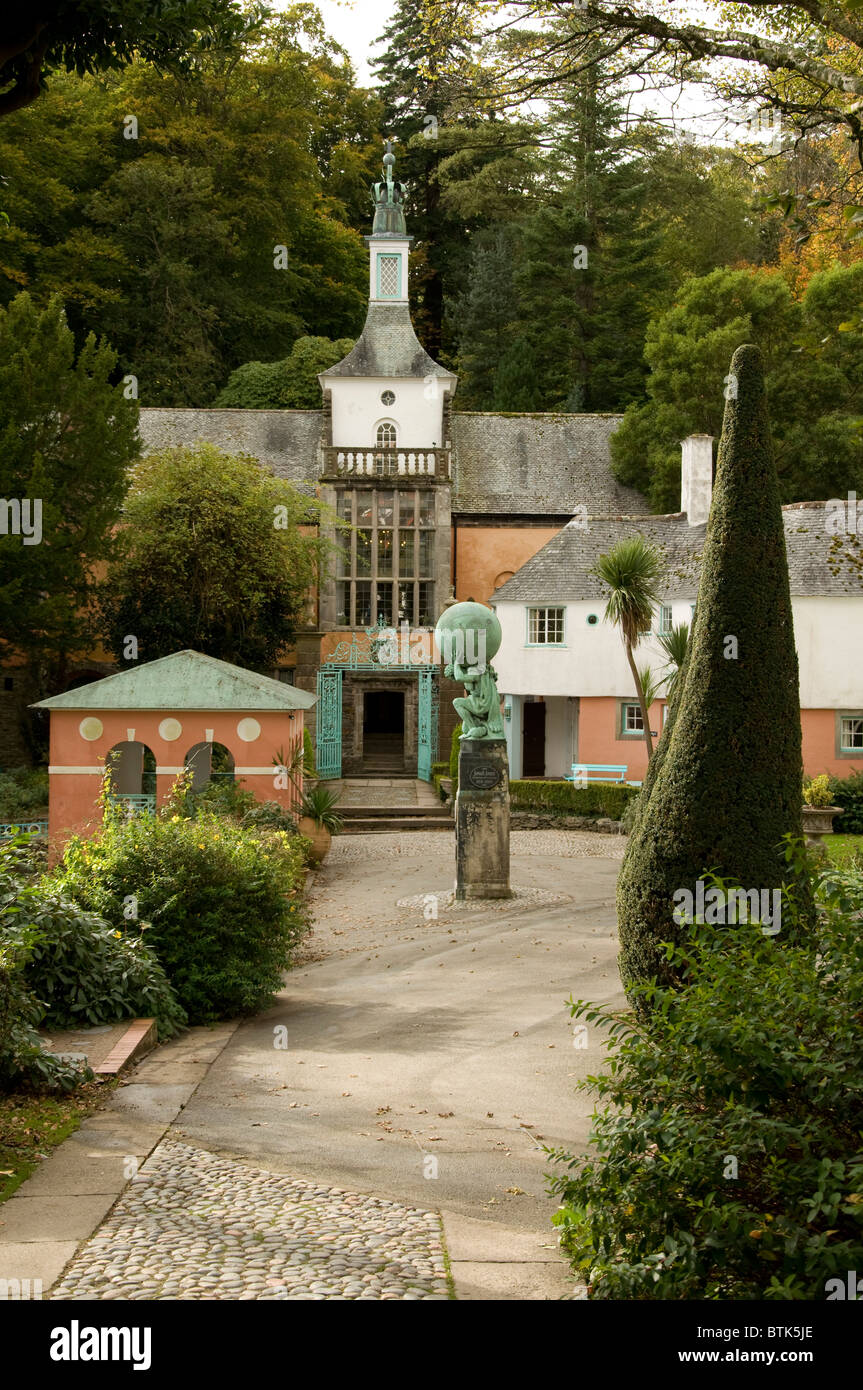 The Town Hall at Portmeirion ("The Village" in the original 1960s television series "The ...