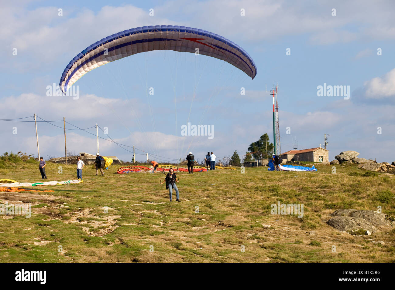 Paragliding Cross-country Portuguese League, in the north of Portugal ...