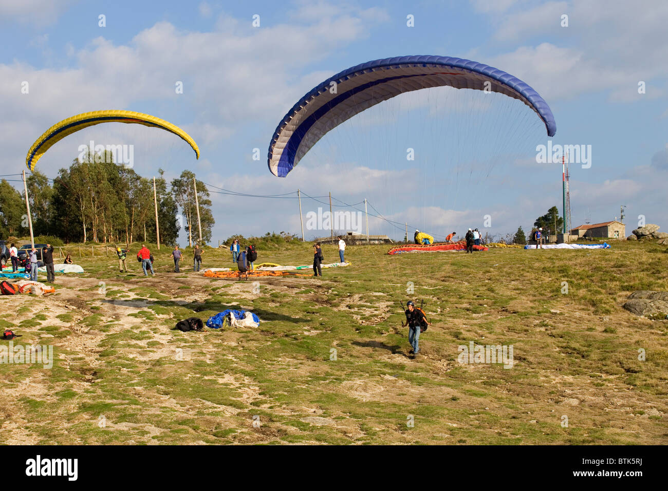 Paragliding Cross-country Portuguese League, in the north of Portugal ...