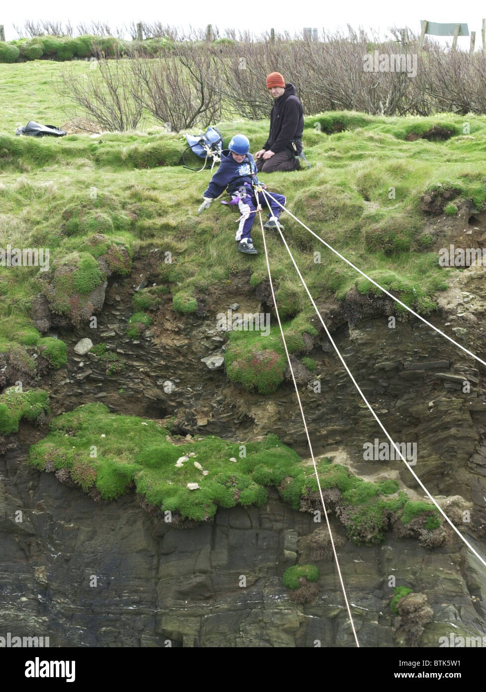 Youngsters at an adventure training centre in Cornwall learning to ...