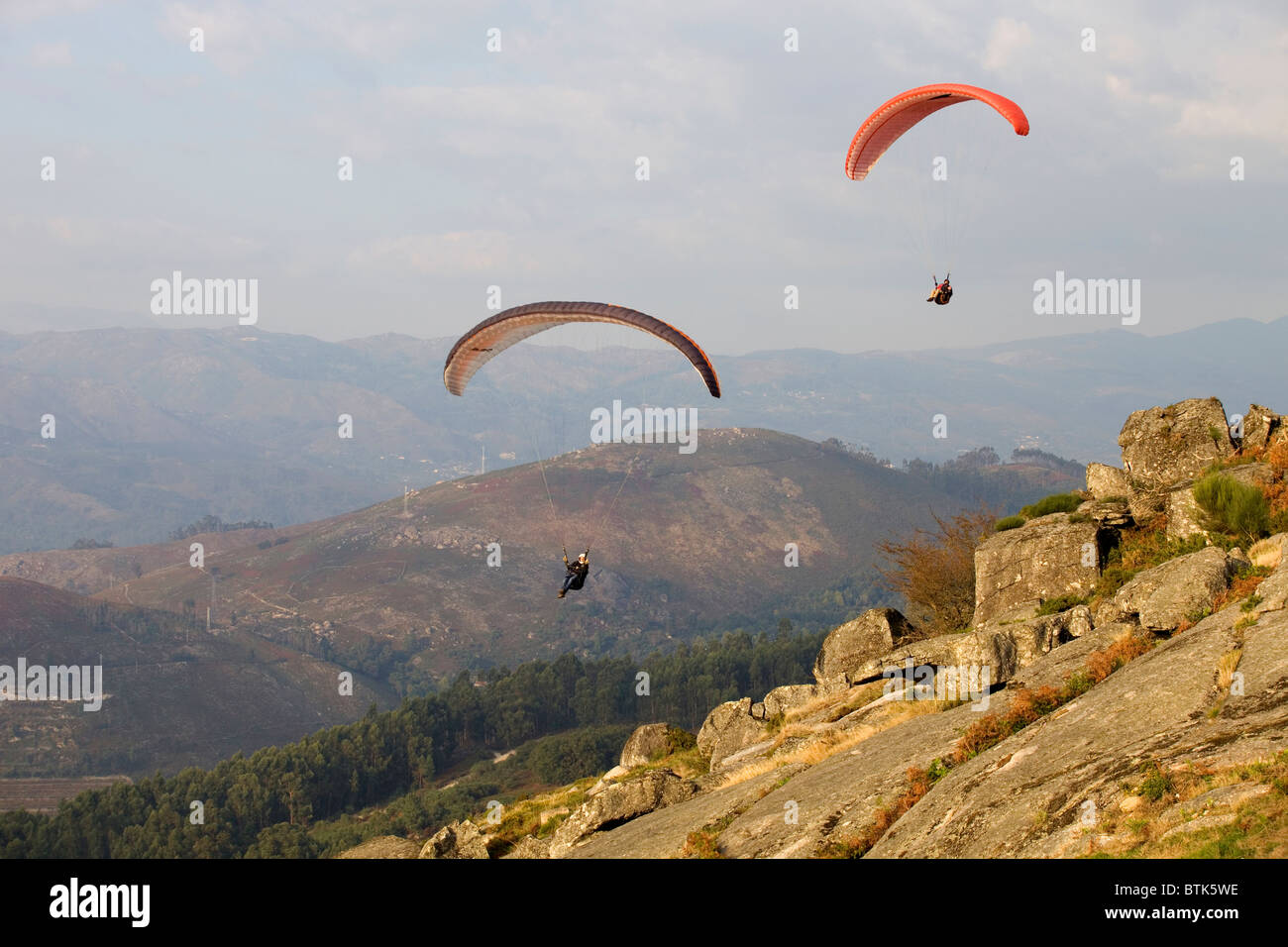 Paragliding Cross-country Portuguese League, in the north of Portugal ...