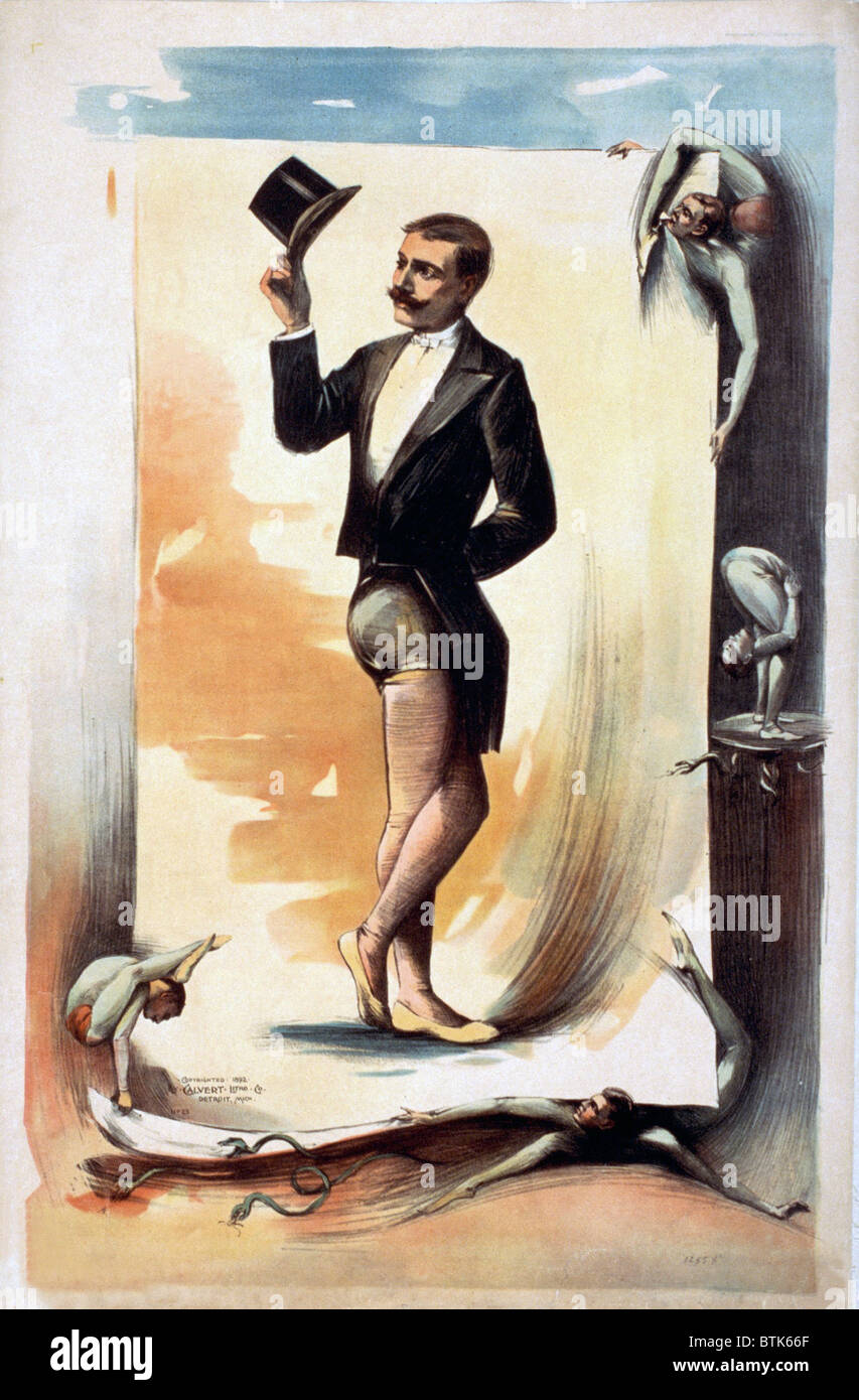 Vaudeville poster hi-res stock photography and images - Alamy