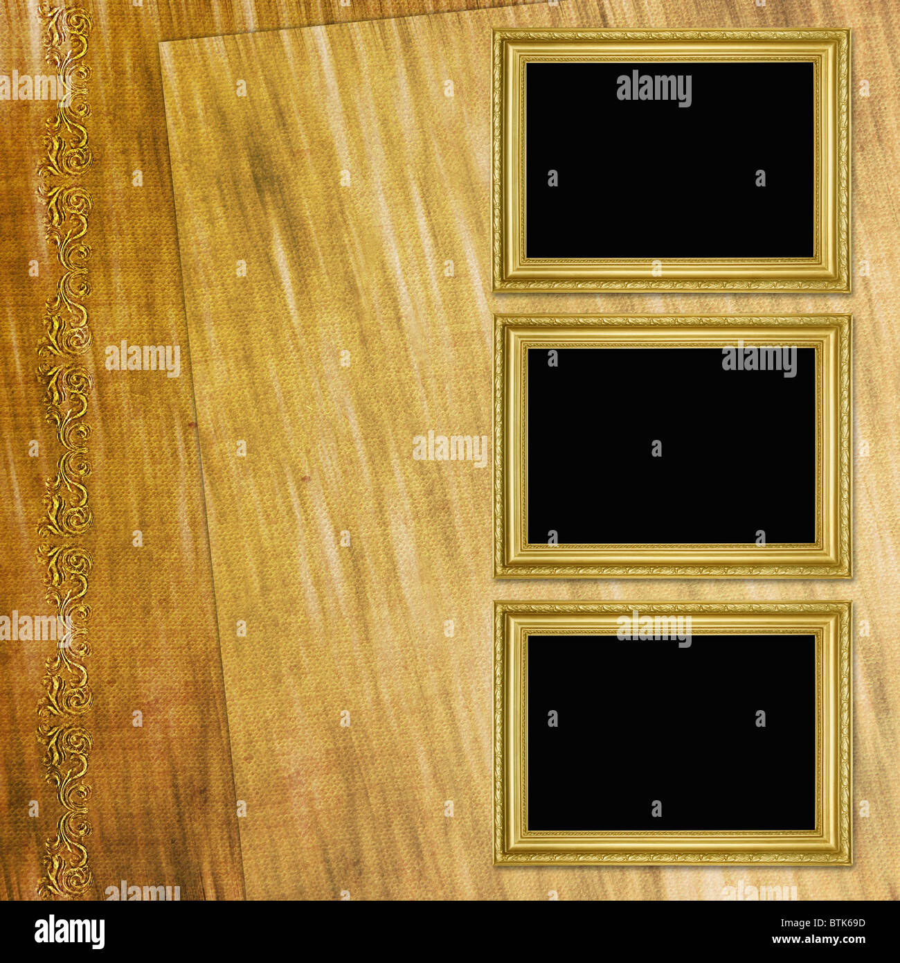 Background with frames Stock Photo - Alamy