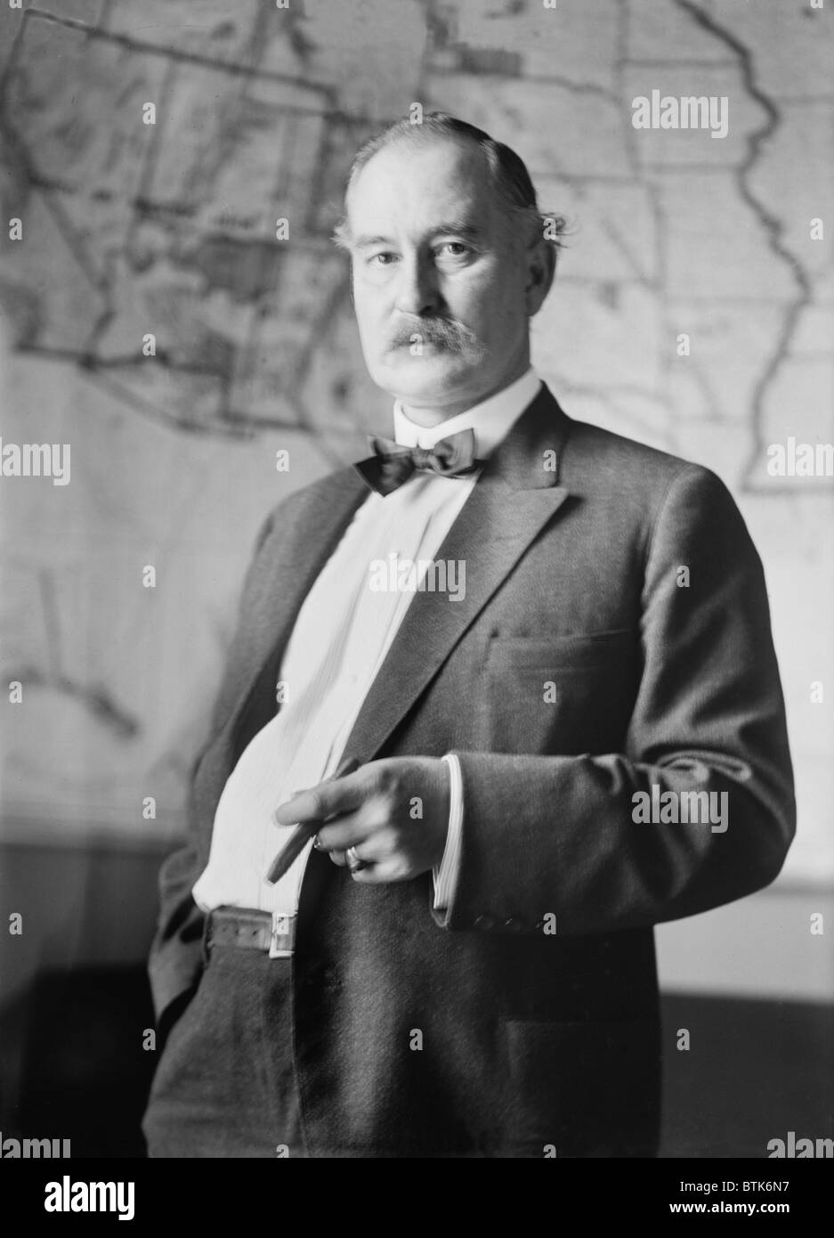 Albert B. Fall (1861-1944), Secretary of the Interior under the Harding ...