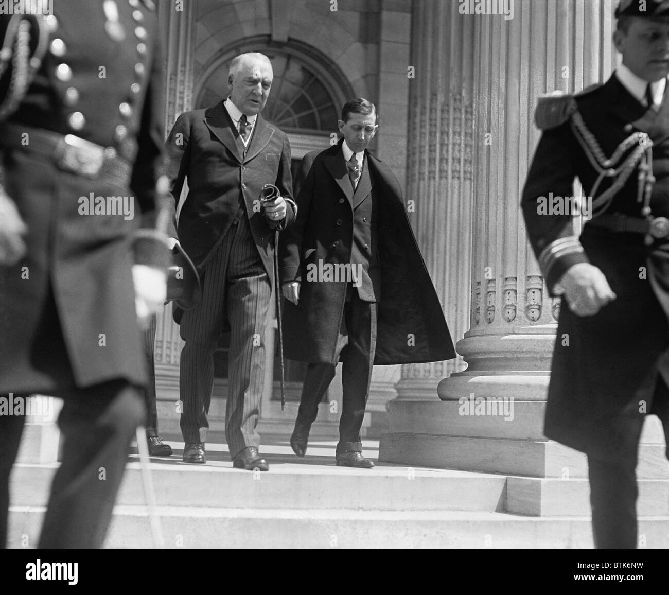 President Warren G. Harding (left) and his former Postmaster General ...