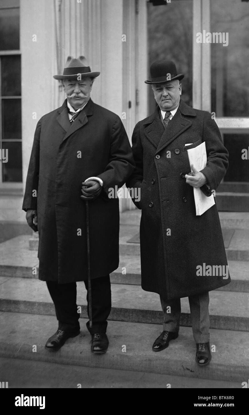 Harry M. Daugherty, Harding's Attorney General with former President ...