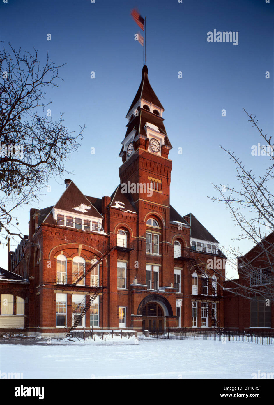 Pullman Palace Car Works Administration Building, built 1880. Pullman ...