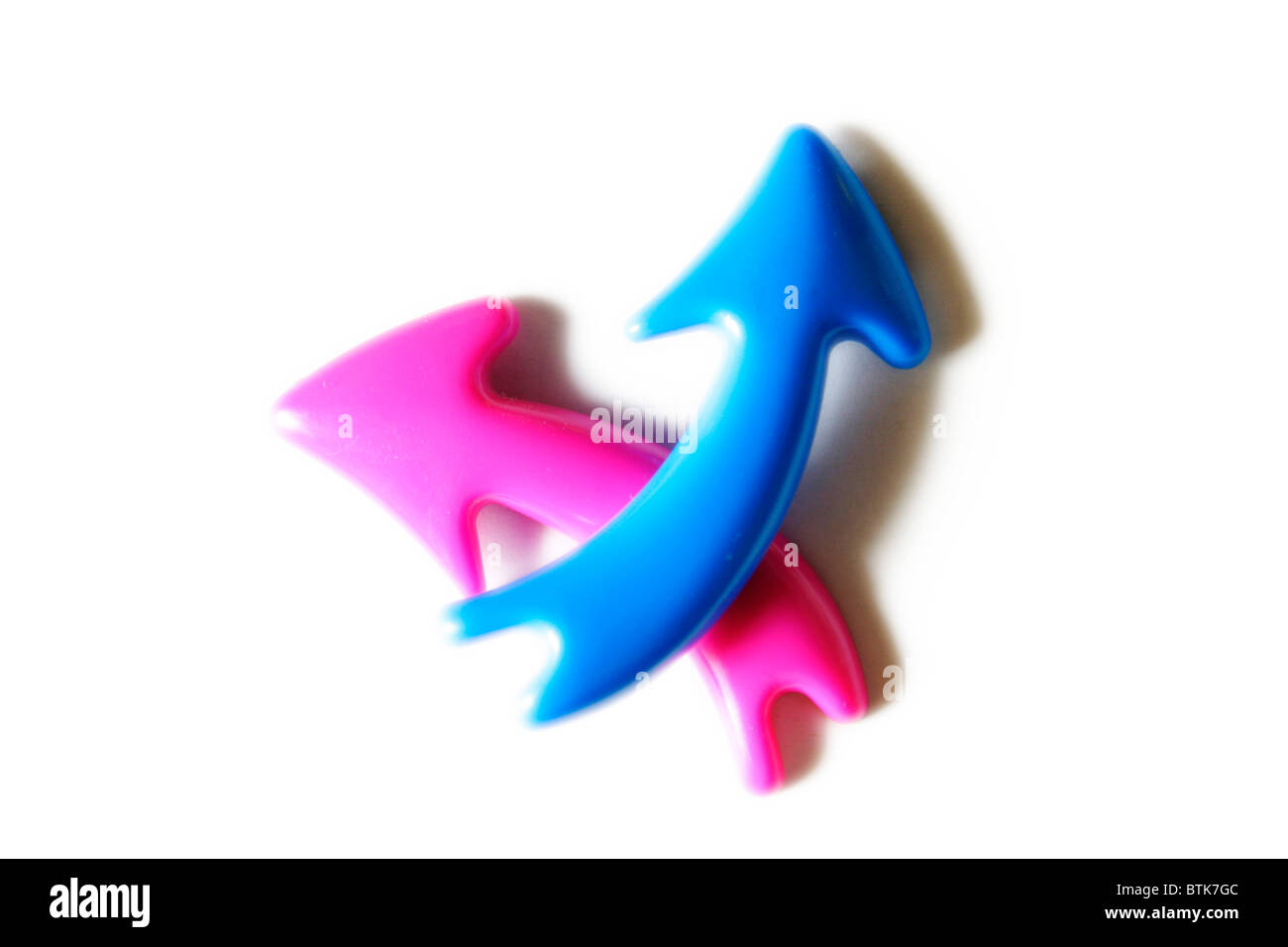 Uphill Arrow High Resolution Stock Photography and Images - Alamy