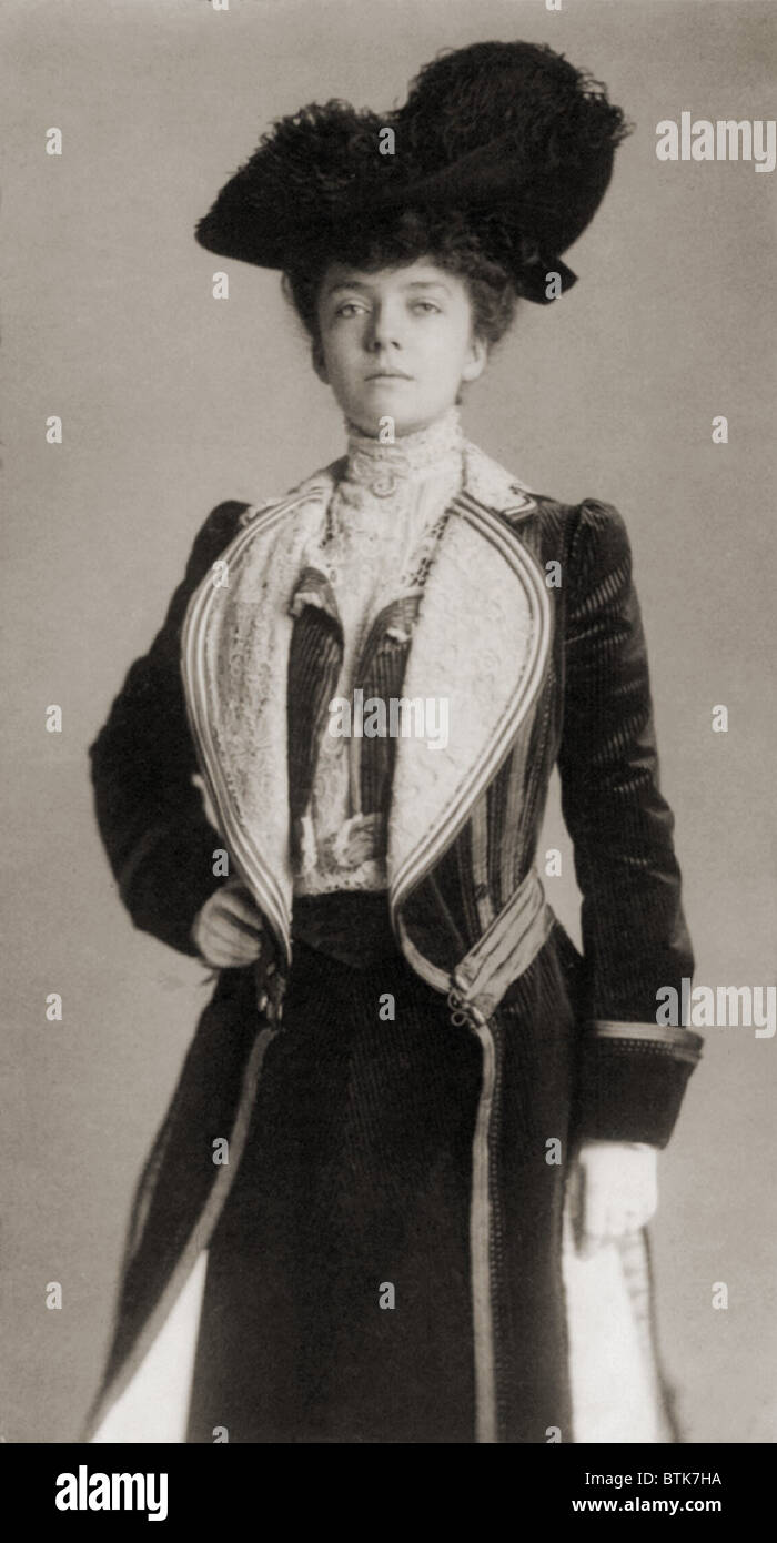 Alice roosevelt longworth portrait hi-res stock photography and images ...