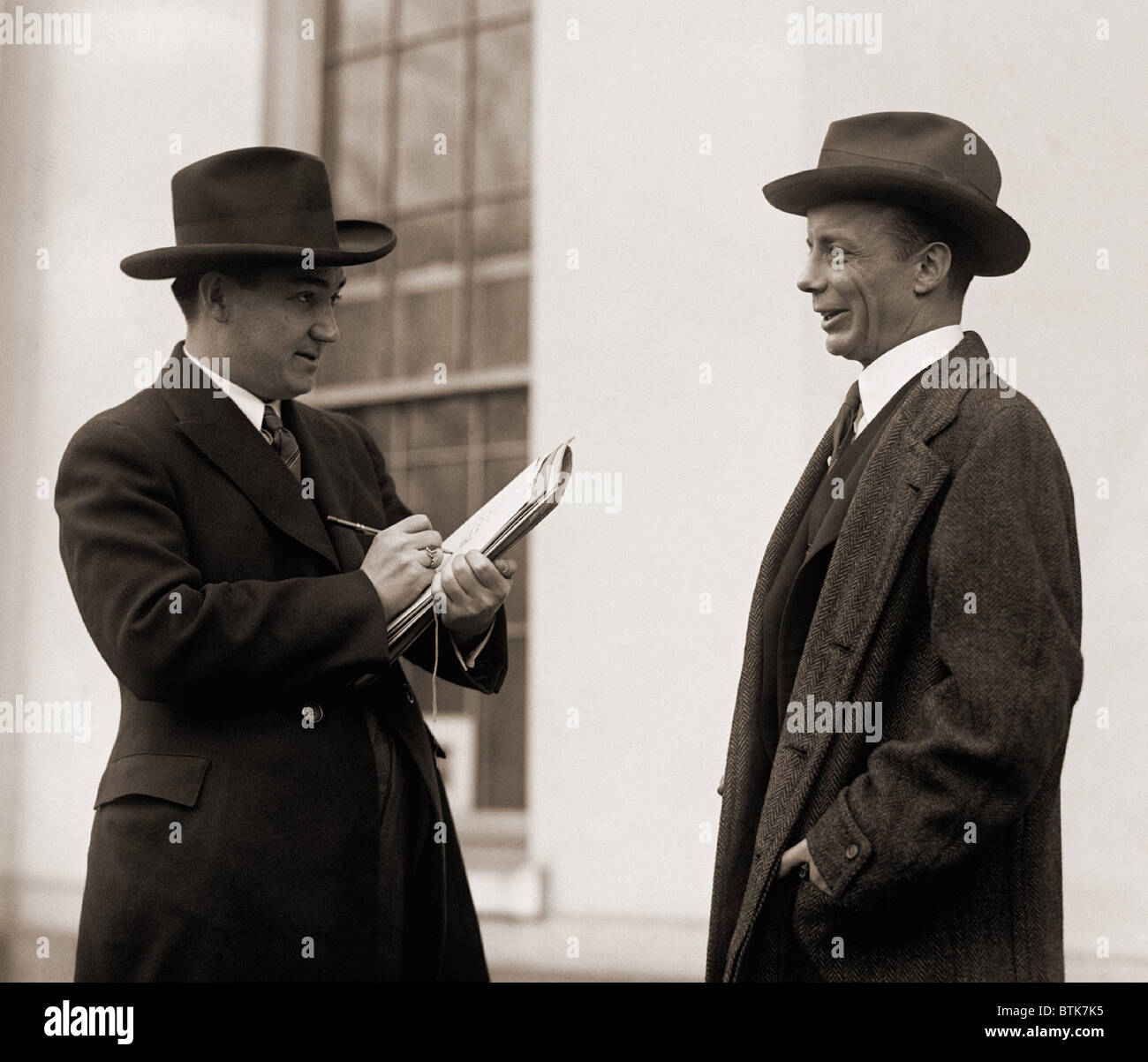 Theodore Roosevelt Jr. (1887-1944), interviewed by a reporter in 1923 ...