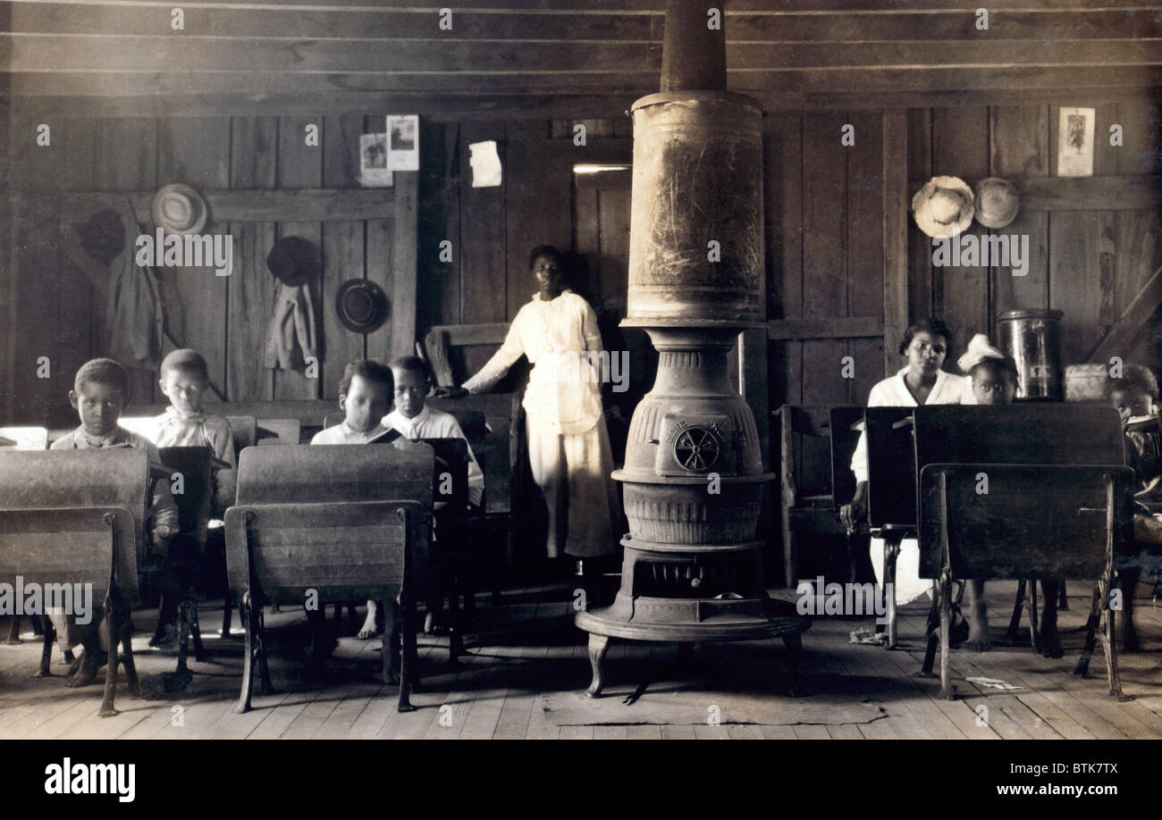African american classroom segregation hi-res stock photography and ...