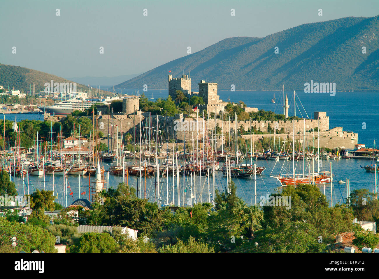 Castle of Saint Peter, Bodrum City, Muğla Turkey Stock Photo - Alamy