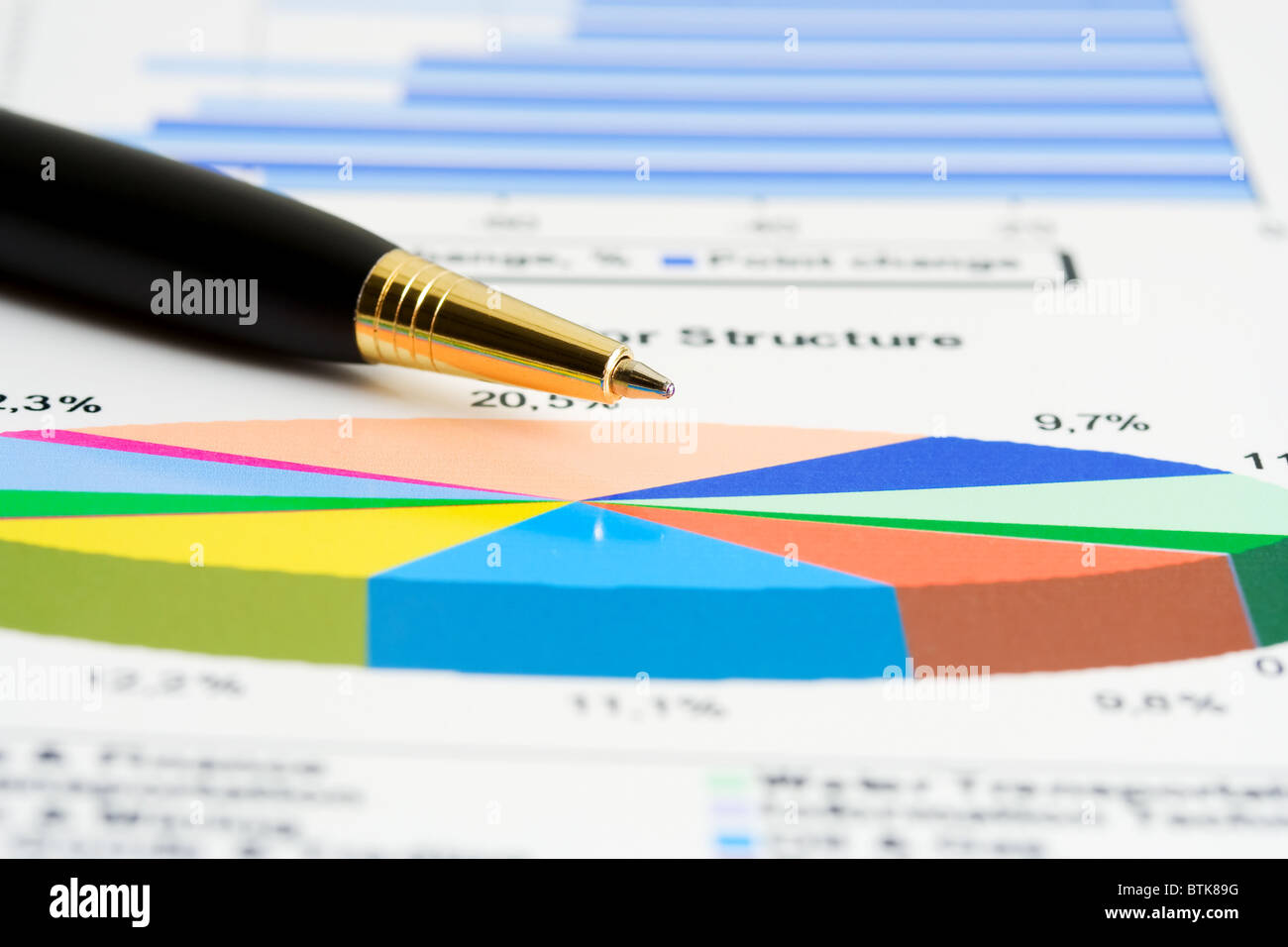 Stock index sector structure Stock Photo - Alamy